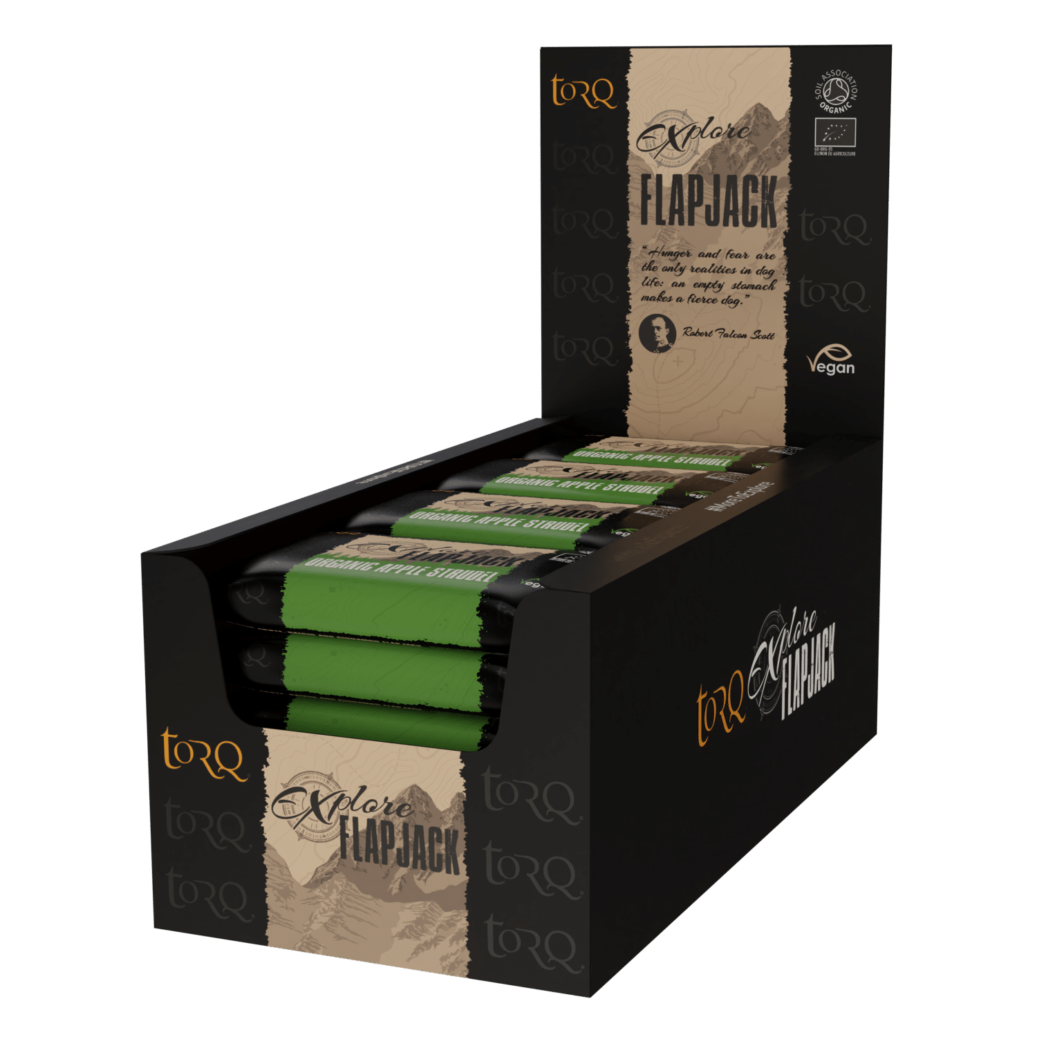 Organic Flapjack Apple Strudel Box - E-Power